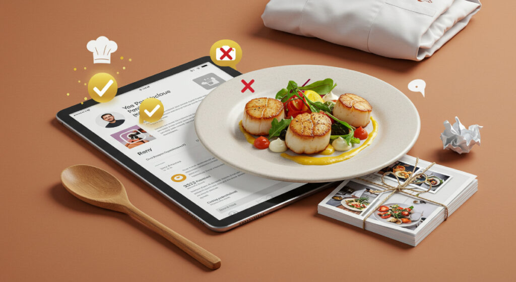 Chef Portfolio 101: What to Include and What to Leave Out